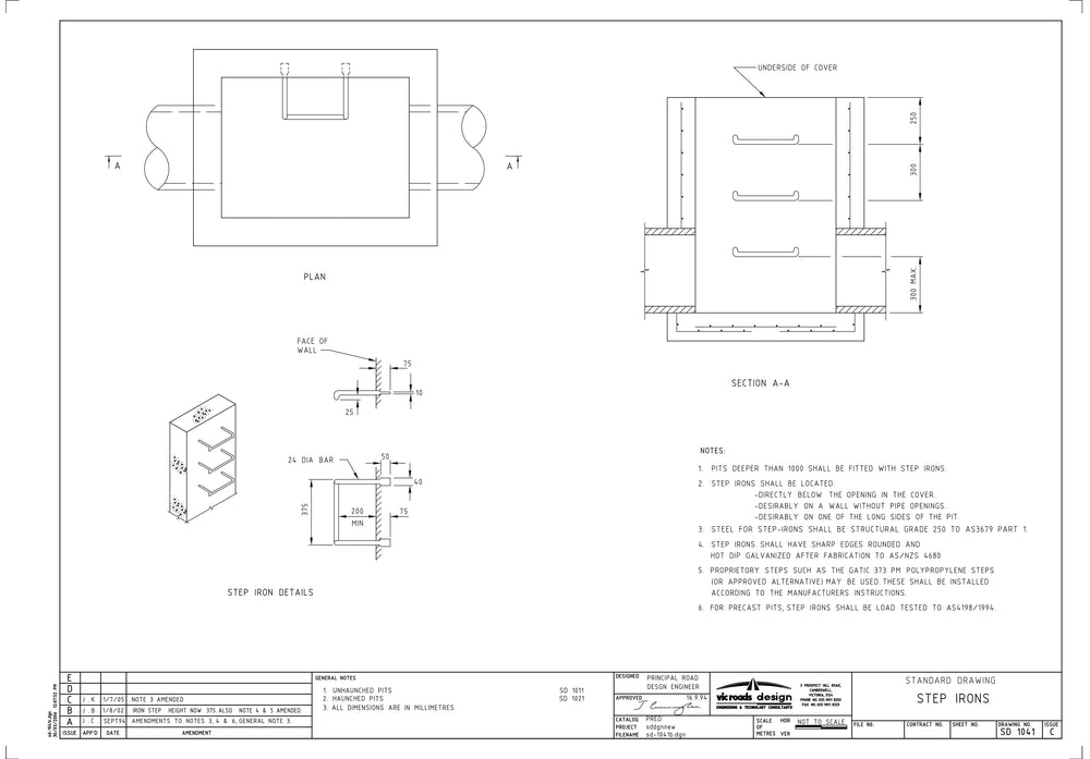 SD-1041 - Step Irons