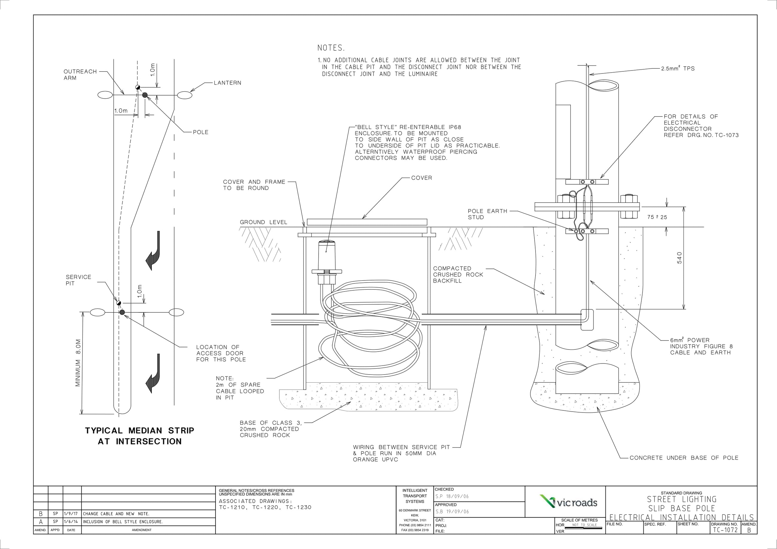 Standard Light Pole Installation 7 Lighting Application | FHWA